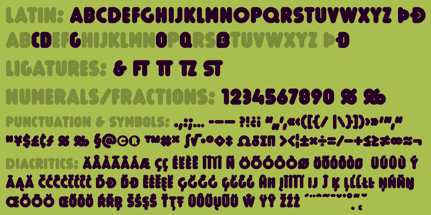 Boule Plus: Schriftart herunterladen und kostenlos für Website und ...